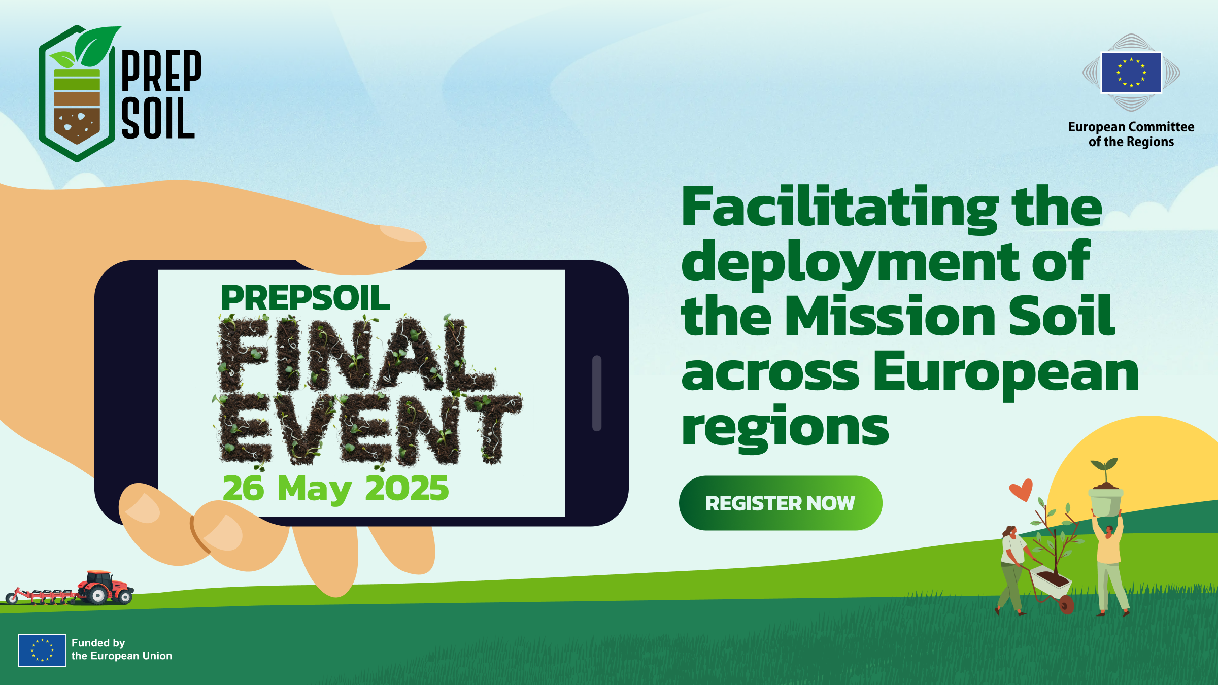 PREPSOIL Final Event: Facilitating the deployment of the Mission Soil across European regions ...